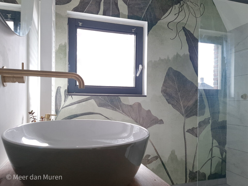 Behang badkamer - Meer dan Muren